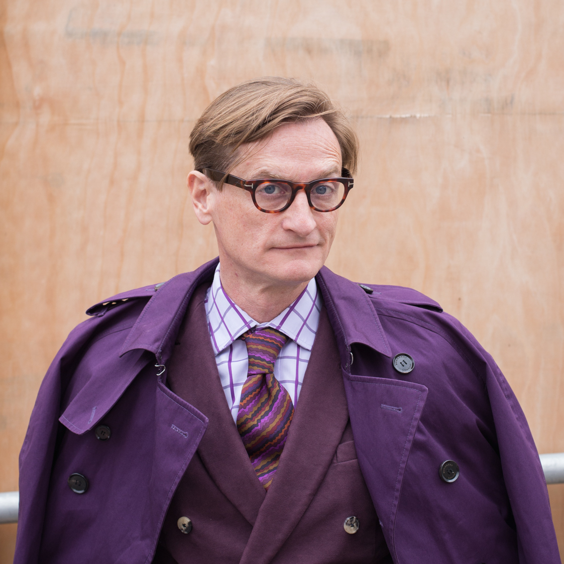 Gentleman in Purple – high speed slow motion